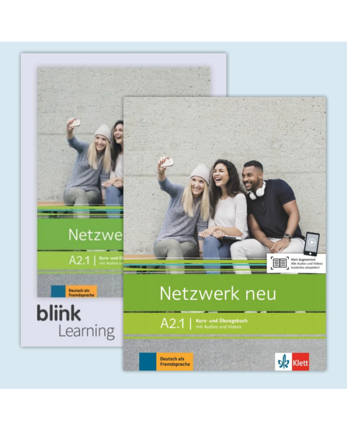 Netzwerk neu A2.1: 12-Month Student Bundle (BlinkLearning)