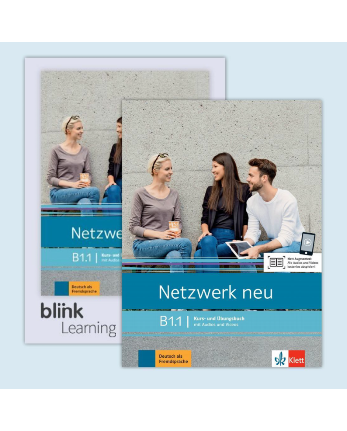 Netzwerk neu B1.1: 12-Month Student Bundle (BlinkLearning)