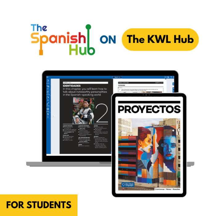 Proyectos: 6-Month The Spanish Hub for Students (The KWL Hub)