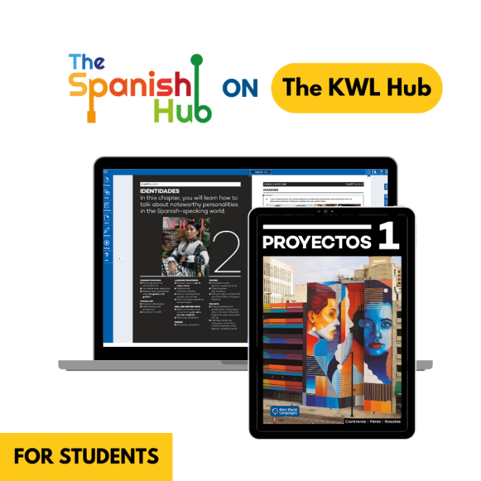 Proyectos 1: 6-Month The Spanish Hub for Students (The KWL Hub)