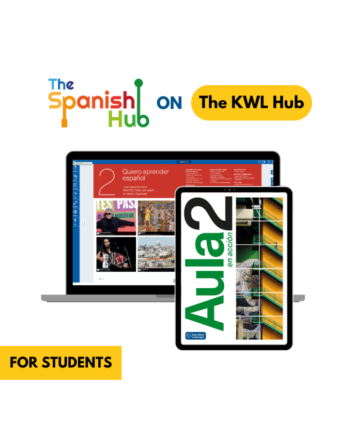 Aula en acción 2: 12-Month The Spanish Hub for students (The KWL Hub)