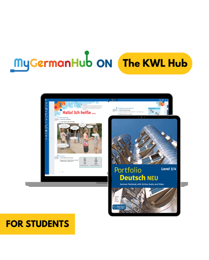 Portfolio Deutsch NEU Level 3/4: 12-Month The KWL Hub Interactive ...