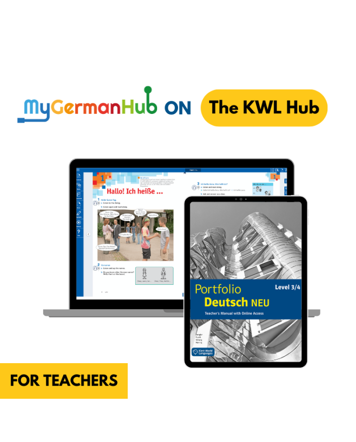 Portfolio Deutsch NEU Level 3/4: 3-Year The KWL Hub Interactive ...