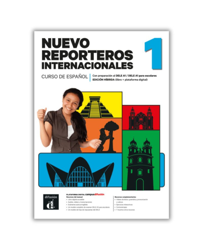 Nuevo Reporteros internacionales 1: 12-Month Student Bundle (Campus ...